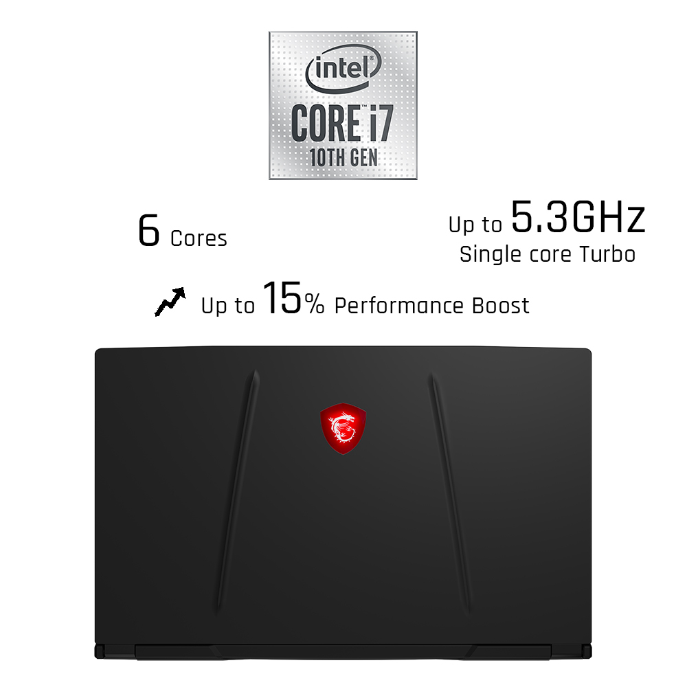 MSI GF75 THIN 10SCSR-015NE 17,3 KANNETTAVA TIETOKONE - Power.fi