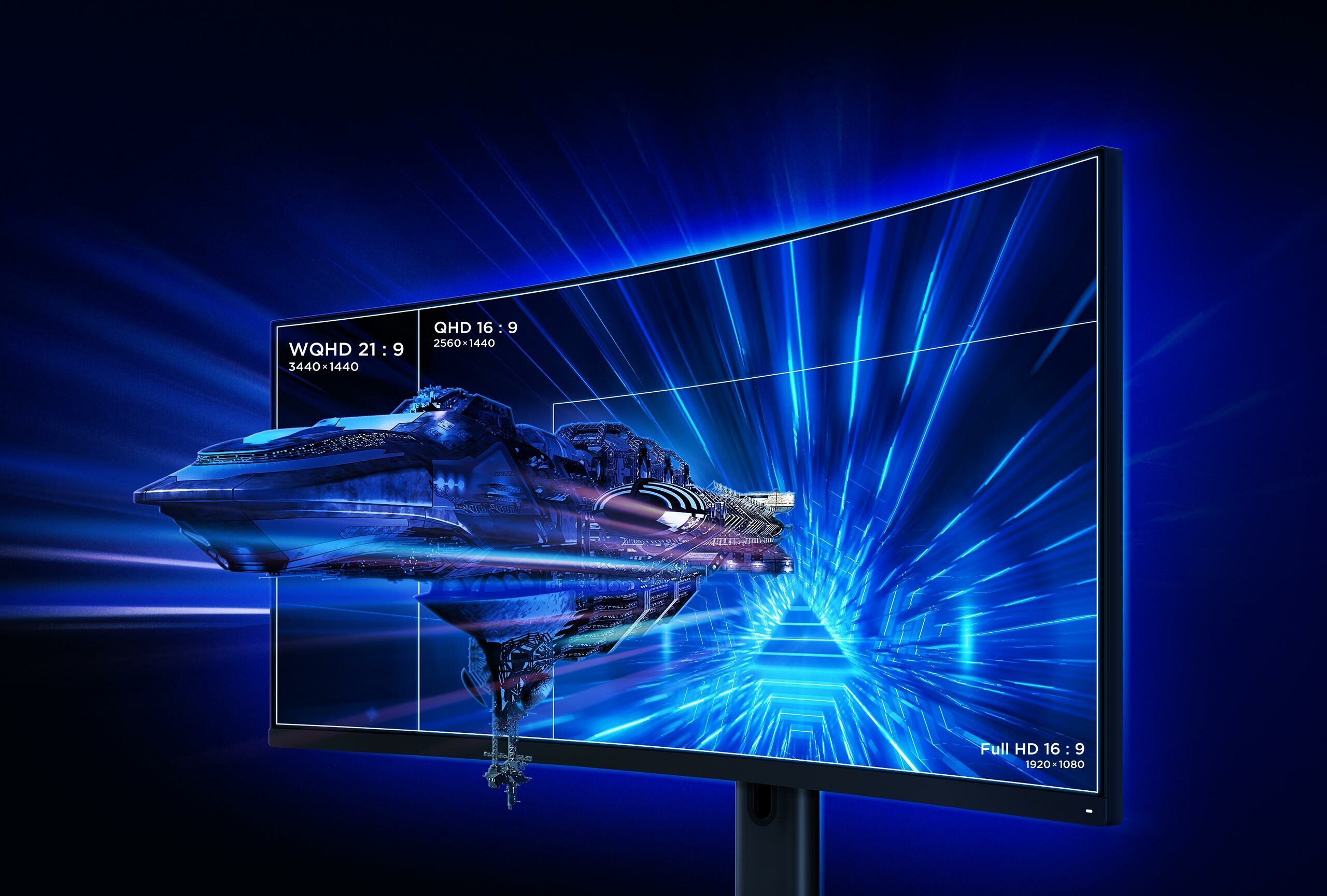 XIAOMI MI CURVED GAMING MONITOR 34" UWQHD GAMINGSKÆRM - POWER.dk
