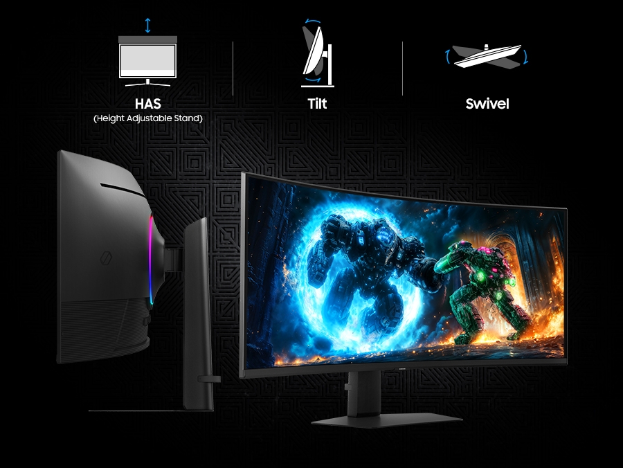 Samsung Odyssey G7 LS40FG756EUXEN 40" 4K UHD -pelinäyttö - Power.fi
