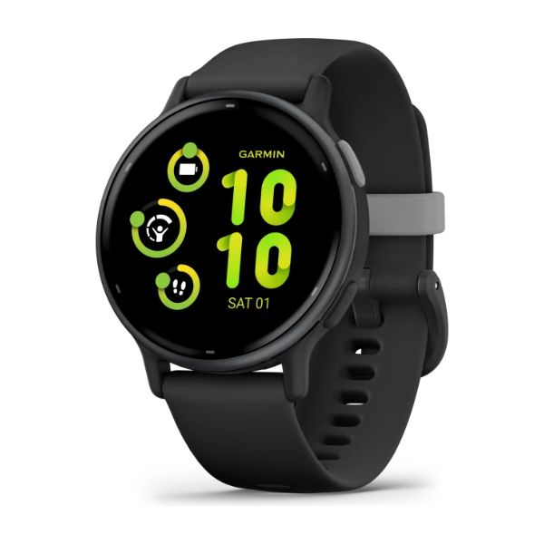 Garmin Vivoactive 5 smartwatch, black Slate AMOLED - POWER.dk