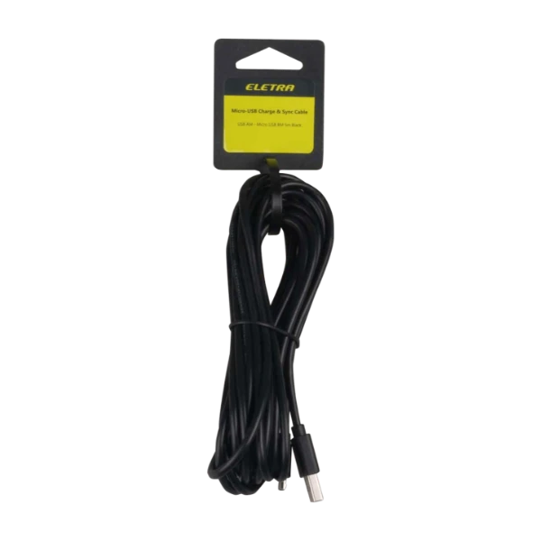 Eletra USB - Micro USB Johto 5m - Power.fi