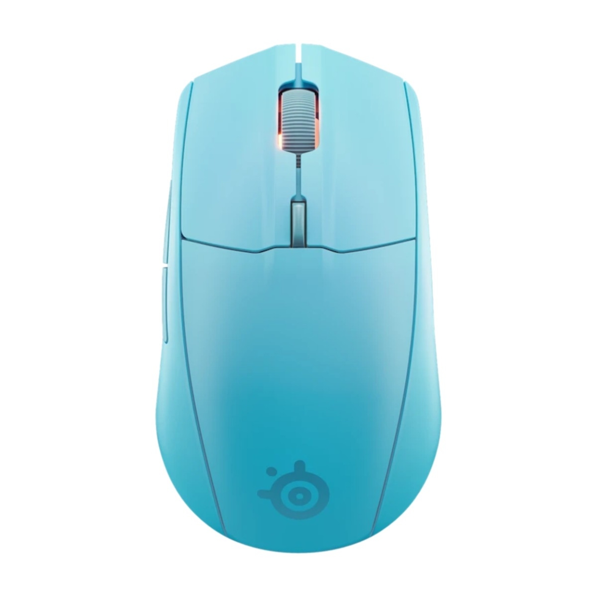 SteelSeries Rival 3 Gen 2 trådløs gaming mus, aqua - POWER.dk