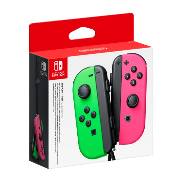 Nintendo Switch Joy-Con, green / pink - Power.fi