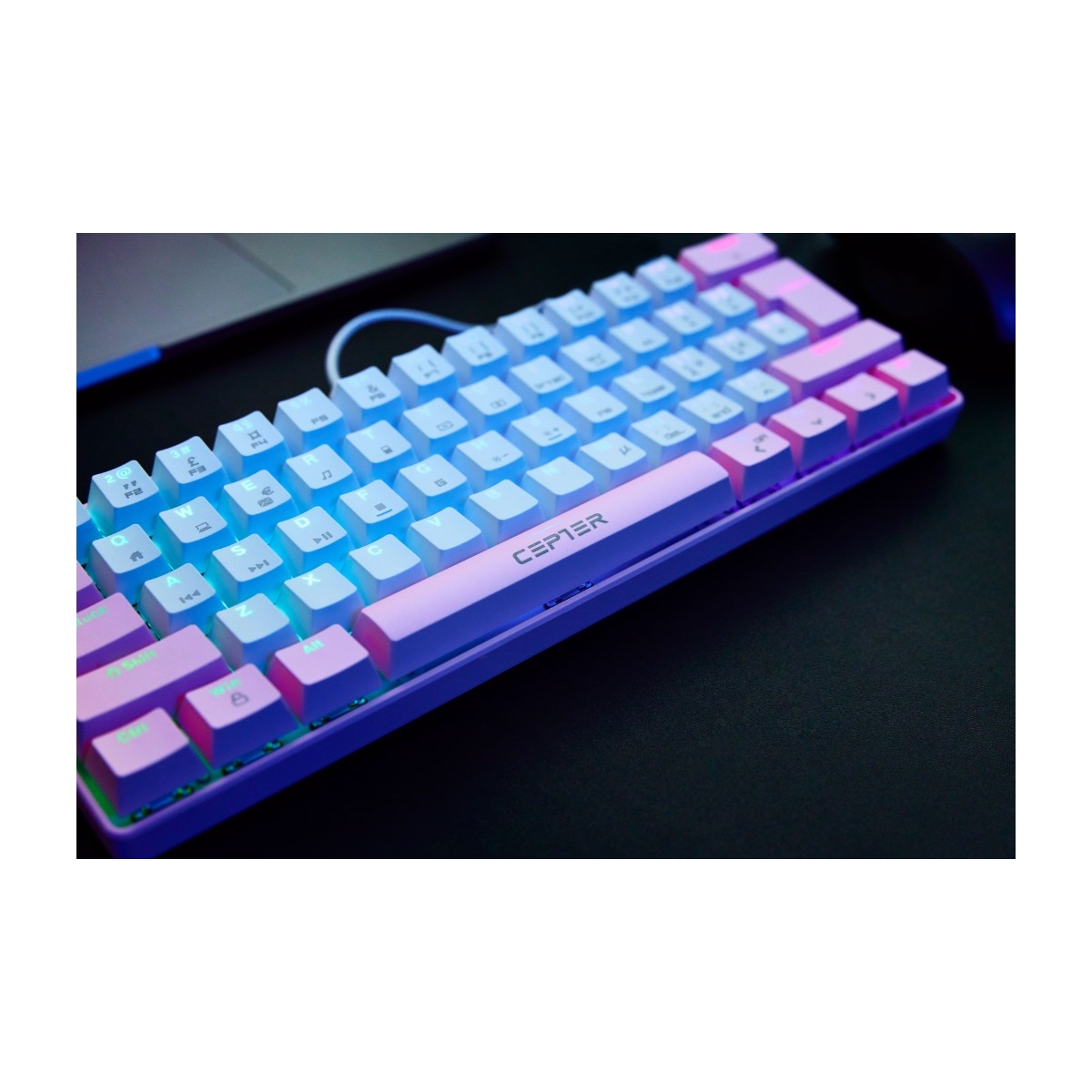 Cepter Athena, pink Mini gaming keyboard - CEPTER