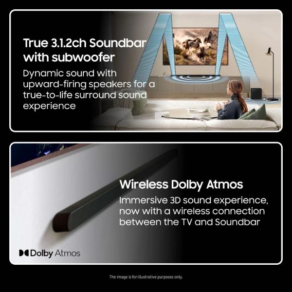 Samsung HW-S810D/XE Dolby Atmos lydplanke, svart - Power.no