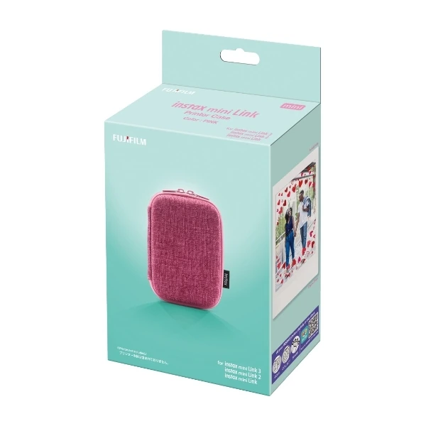 Fujifilm mini Link skriverveske, rosa - Power.no