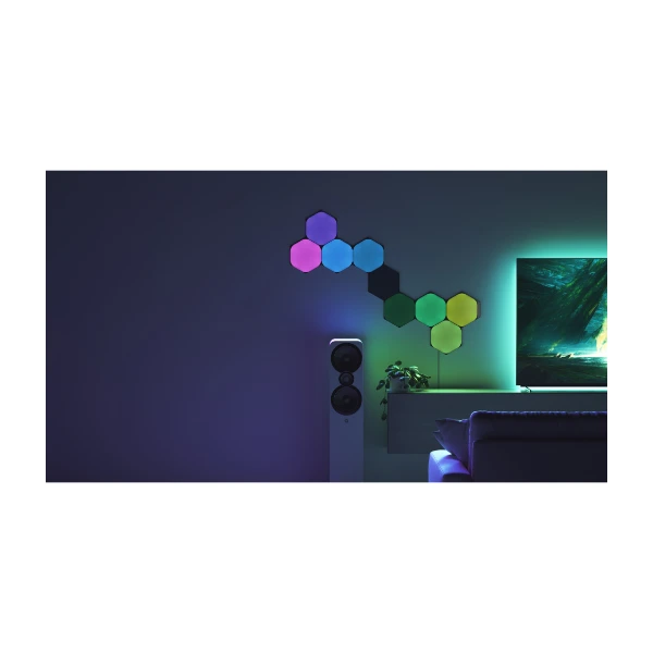 Nanoleaf Shapes Hexagons lyspaneler Startpakke 9 stk. Limited Edition ...