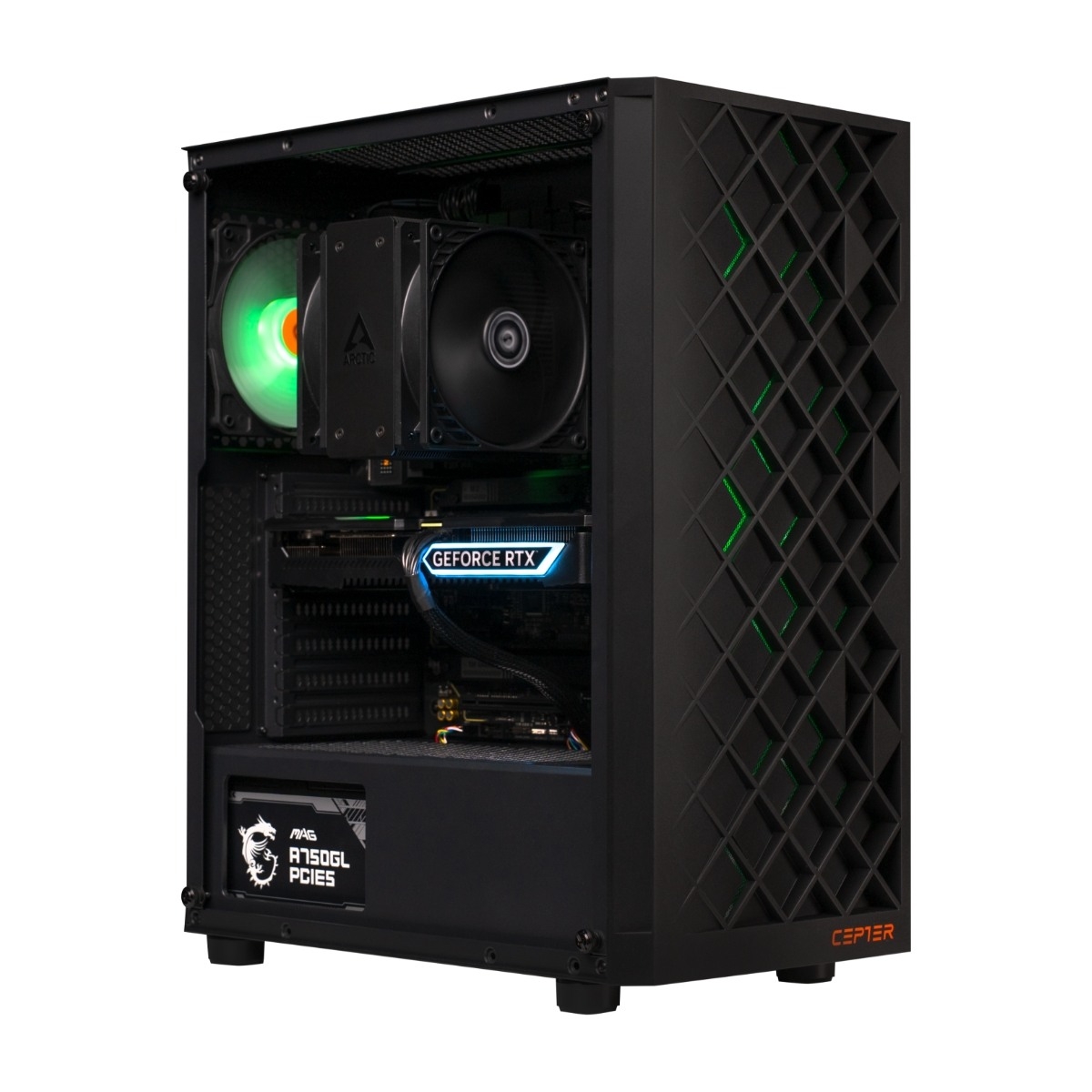 Cepter E-Sport I47S Wi-Fi stationær PC - POWER.dk