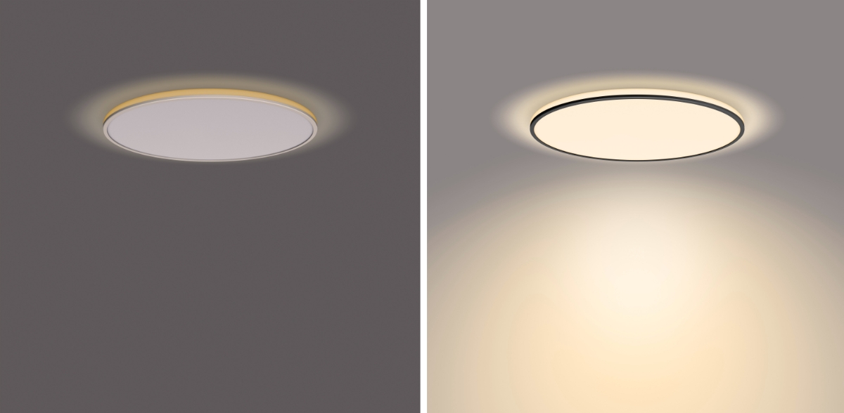 Philips Ozziet CL570 LED taklampe 50CM 2700K, svart - Power.no