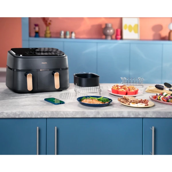 Philips NA352/00 3000 Series Dual Basket airfryer - Power.no