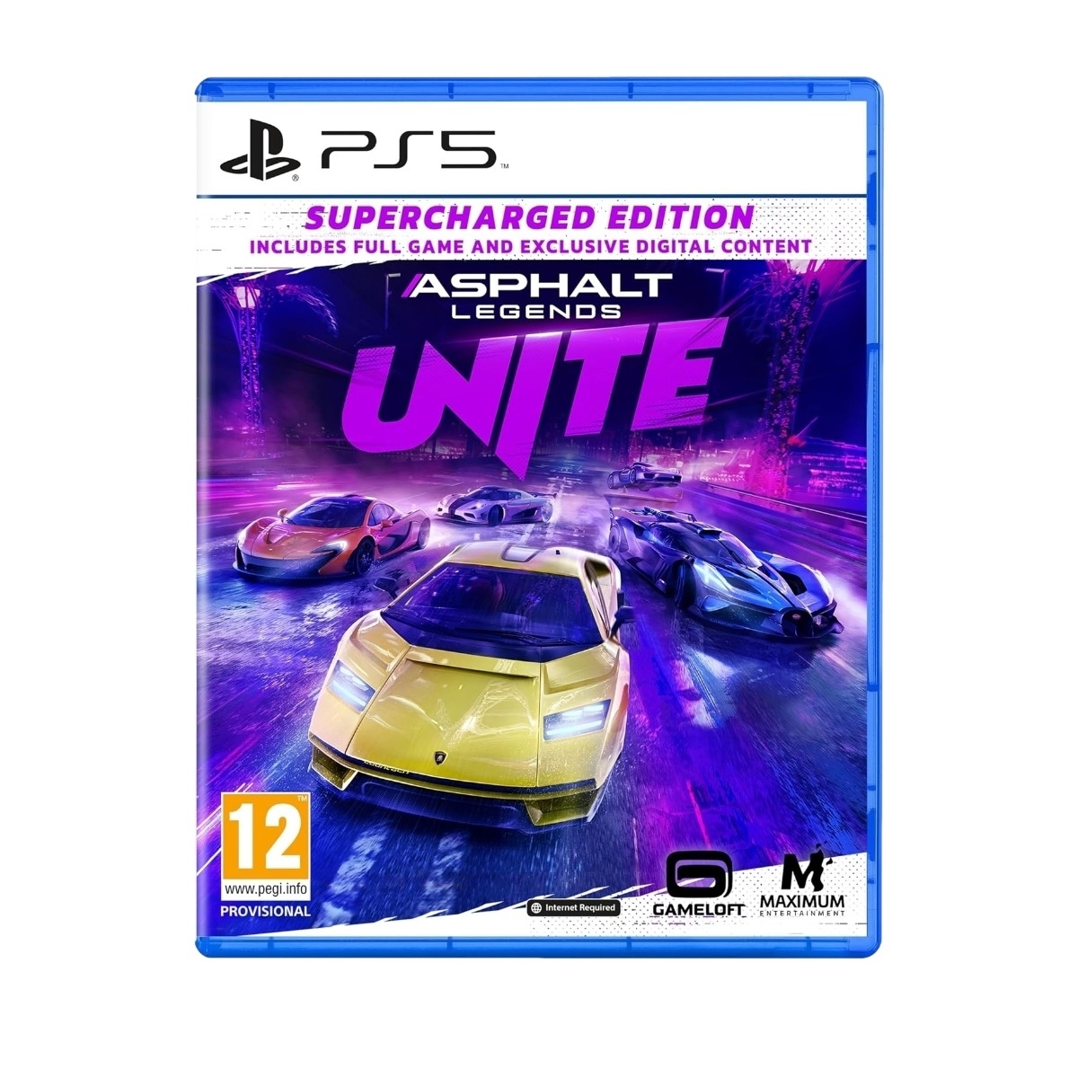 Asphalt Legends Unite - Supercharged Edition (PS5) - Punkt1.dk