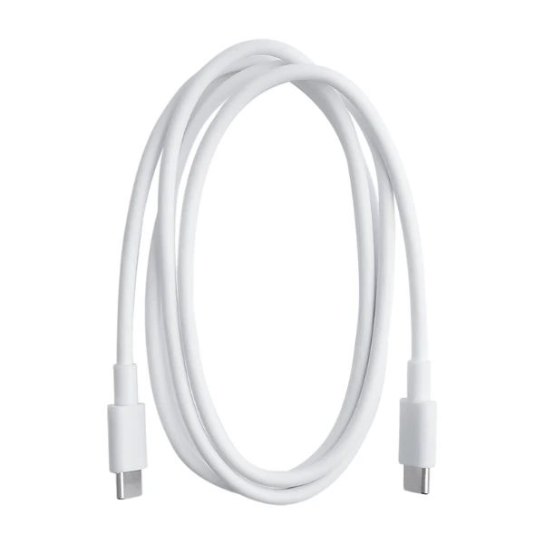 Eletra USB-C - USB-C Johto 1 m, valkoinen - Power.fi
