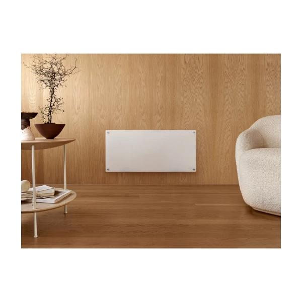 Mill glas 1000W WiFi elradiator - POWER.dk