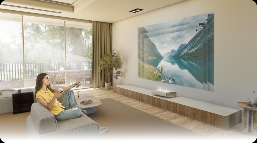 Samsung The Premiere 7 4K laserprojektor SP-LPU7DSAXXXE - POWER.dk