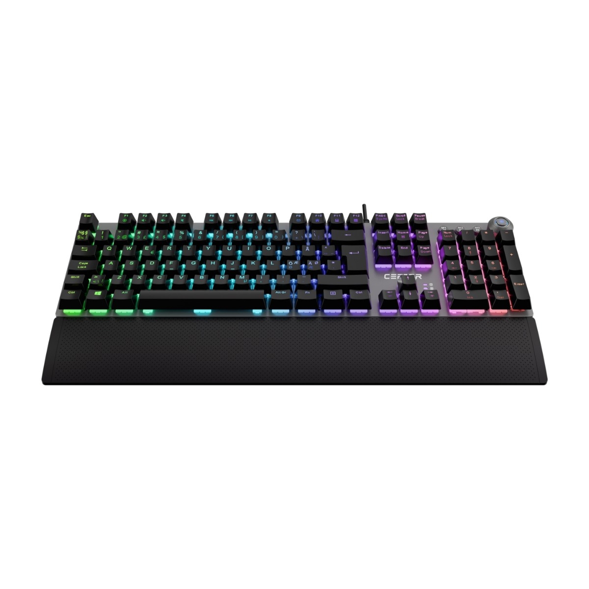 Cepter Legacy gaming keyboard, Red switches - CEPTER
