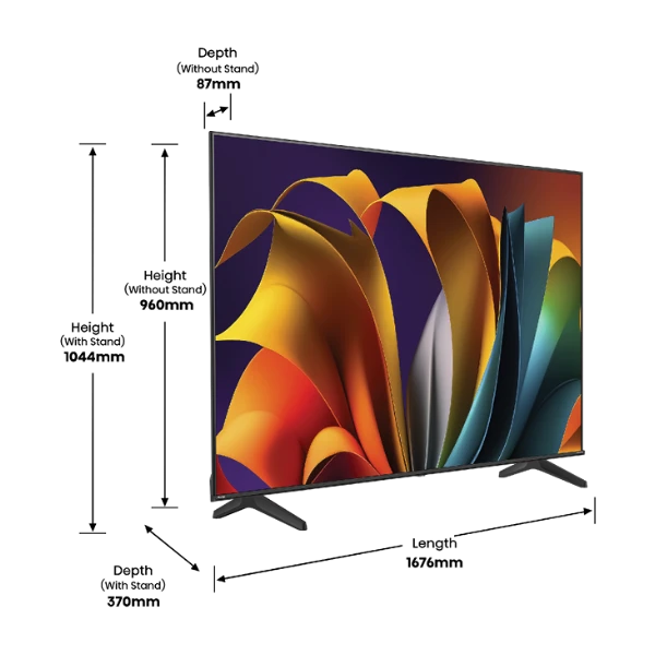 Hisense 75" 4K Ultra HD TV 75A6N - Power.se