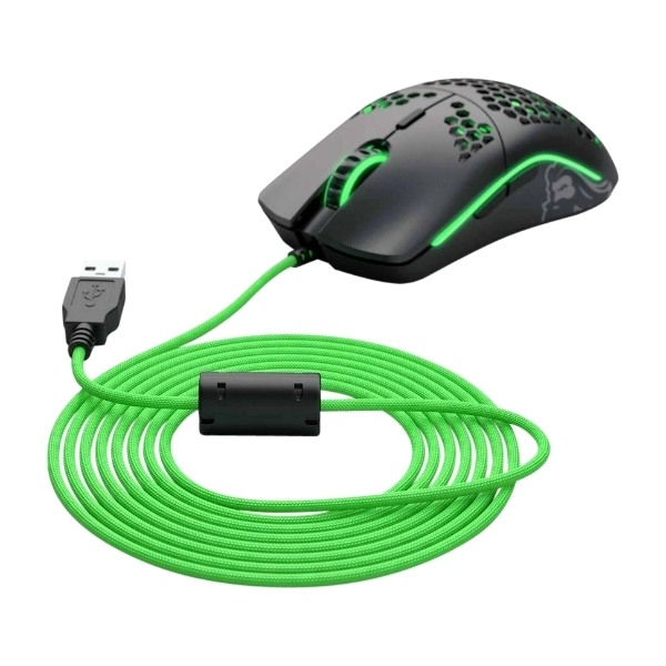 Glorious Ascended Cable V2 Gremlin, green - POWER.dk