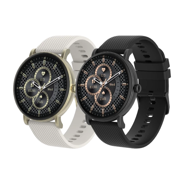 Triacle Legacy One Fitness smartwatch, guld/hvid - POWER.dk