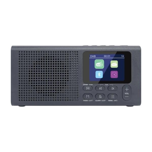 Amadeus Campana FM/DAB+ radio, sort - POWER.dk