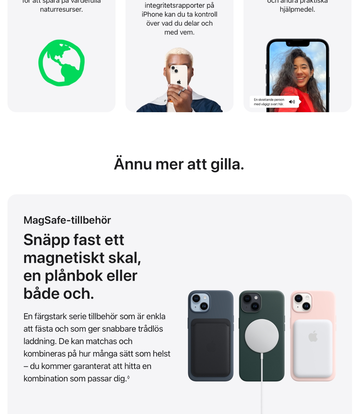 Apple iPhone 14 128 GB, Midnatt - Power.se