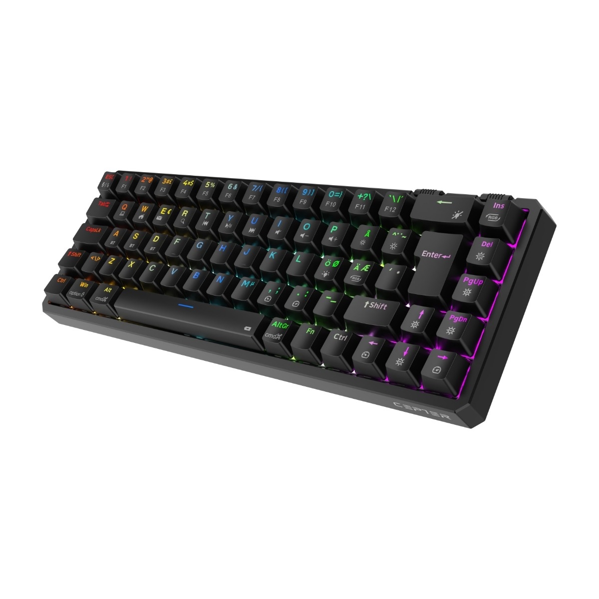 Cepter Explorer Mini wireless gaming keyboard, black - CEPTER
