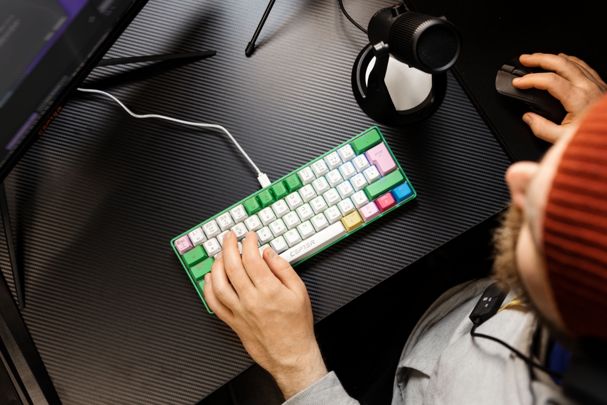 Cepter Khan Shadow Mini gaming tastatur - POWER.dk