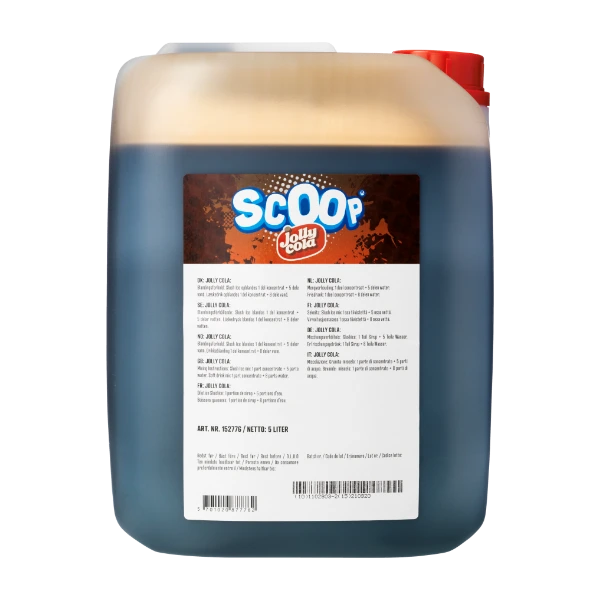 Scoop Jolly Cola slush koncentrat 5L - POWER.dk