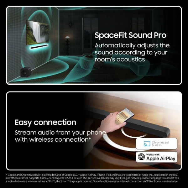 Samsung HW-S810D/XE Dolby Atmos lydplanke, svart - Power.no