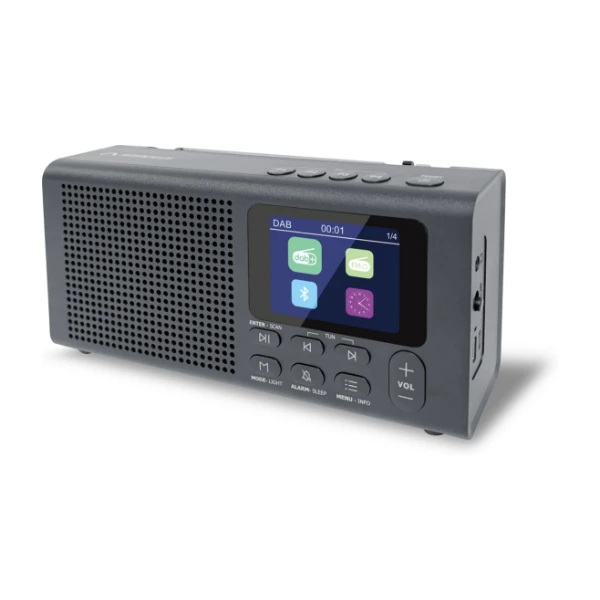 Amadeus Campana FM/DAB+ radio, sort - POWER.dk