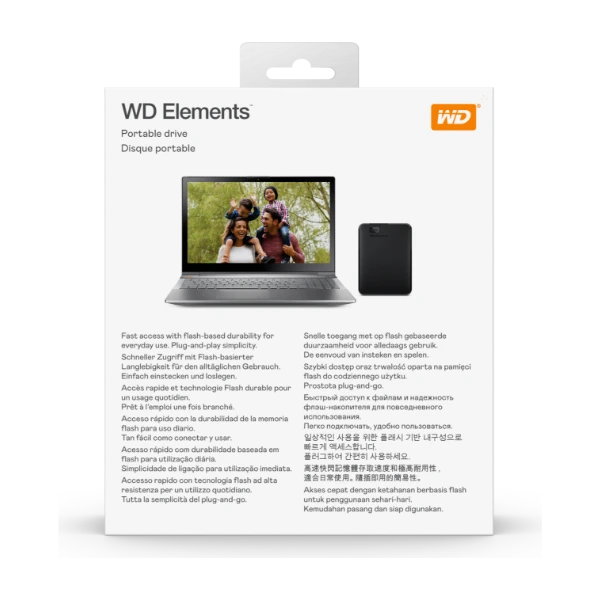 Wd Elements 1 Tt ulkoinen SSD - Power.fi