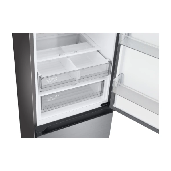 Samsung Bespoke RB38A7B6AS9/EF kombiskap, Silver Metal - Power.no