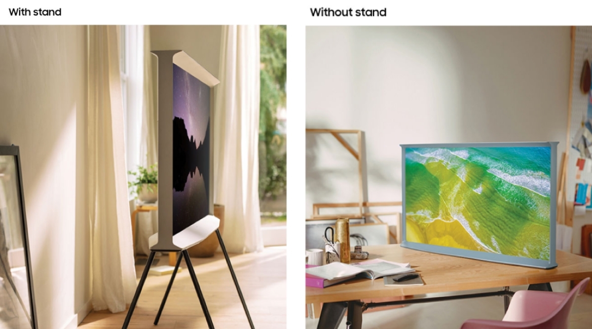 Samsung 55" The Serif 4K QLED TV QE55LS01BBUXXC - POWER.dk