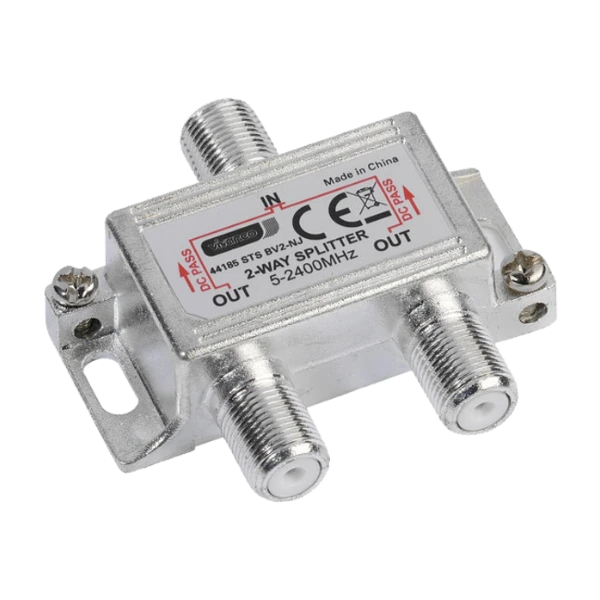 Vivanco Sat/Universal 2-Way Aerial splitter Sts bv2-nj - Power.se