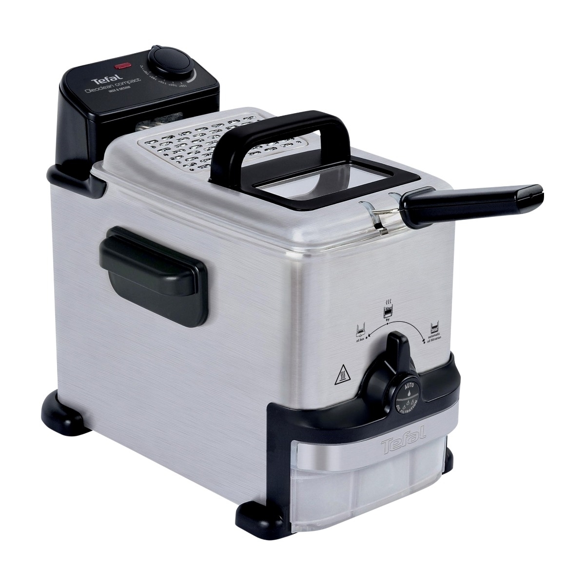 Tefal Oleoclean Compact FR7016 friteerauskeitin - Power.fi
