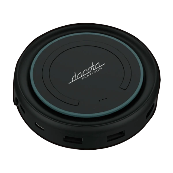 Dacota Platinum USB-C-telakka & qi-latausalusta - Power.fi
