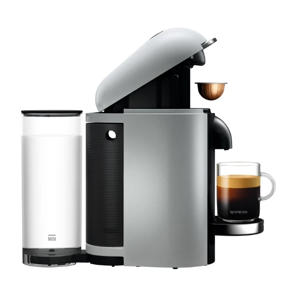 Nespresso Vertuoplus GCB2 kapselikeitin, hopea - Power.fi