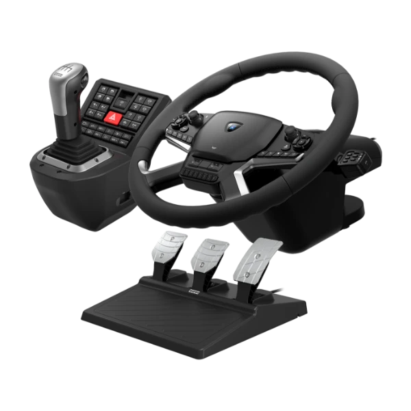 Hori Truck Force Feedback Control System rat- og pedalsæt, PC - POWER.dk