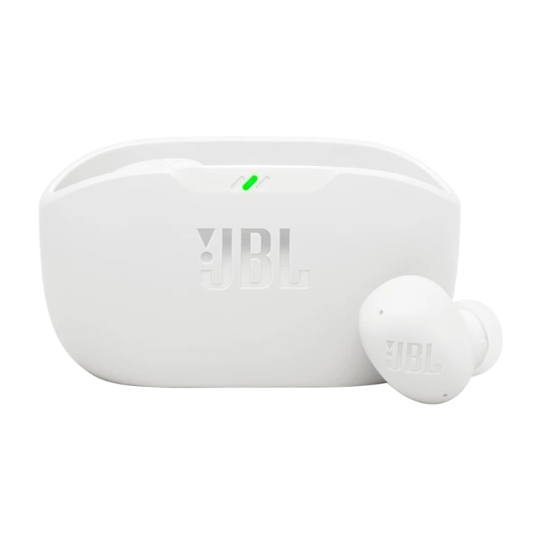 JBL Vibe Buds 2 True Wireless hörlurar, vita - Power.se