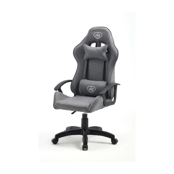 Dacota Gaming Falcon Fabric gaming stol, grå - POWER.dk