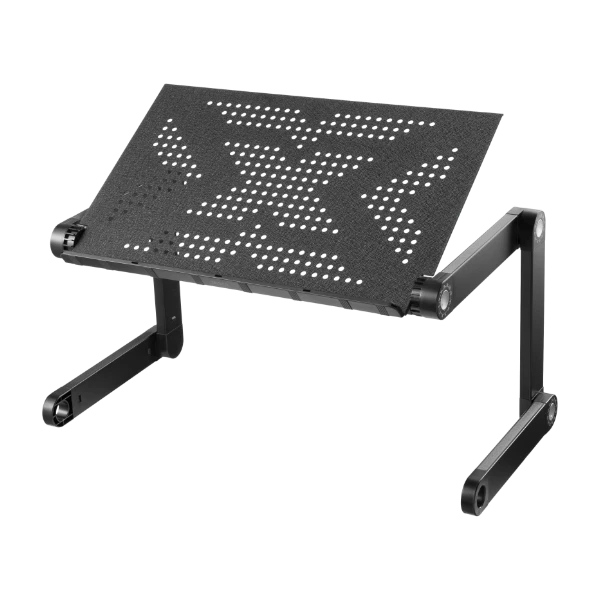 Deltaco Office bærbart stativ til bærbar PC, sort - Power.dk