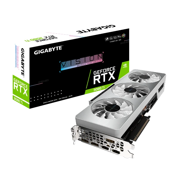 GIGABYTE GeForce RTX 3080 Ti Vision OC 12G gpu - Power.dk