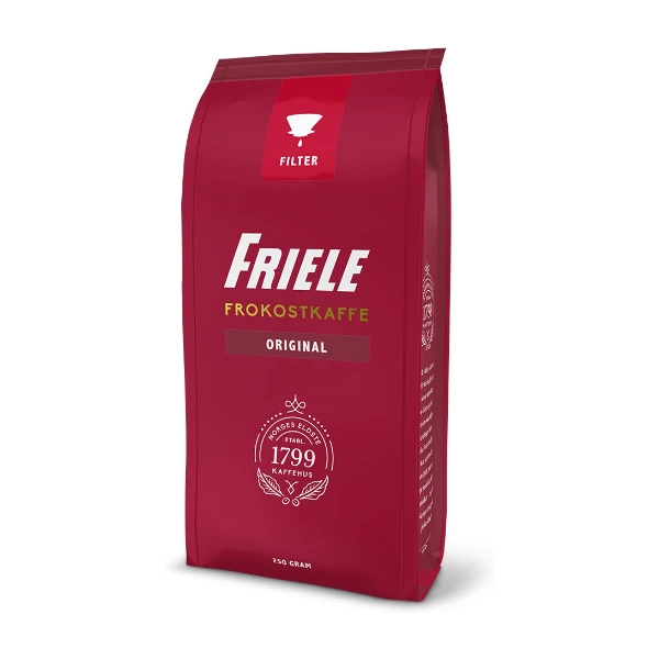 Friele Frokostkaffe filtermalt 250 g - Power.no