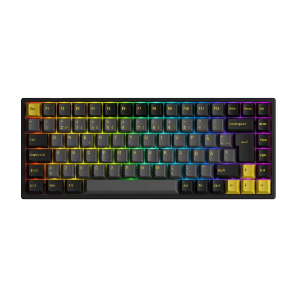 Akkogear 3084B Plus CS Jelly black gamingtangentbord - Power.se