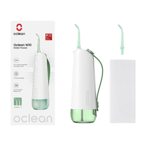 Oclean W10 vattenflossare, grön - Power.se