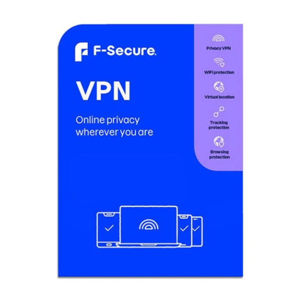 F-Secure VPN 3 laitetta / 12 kk - Power.fi