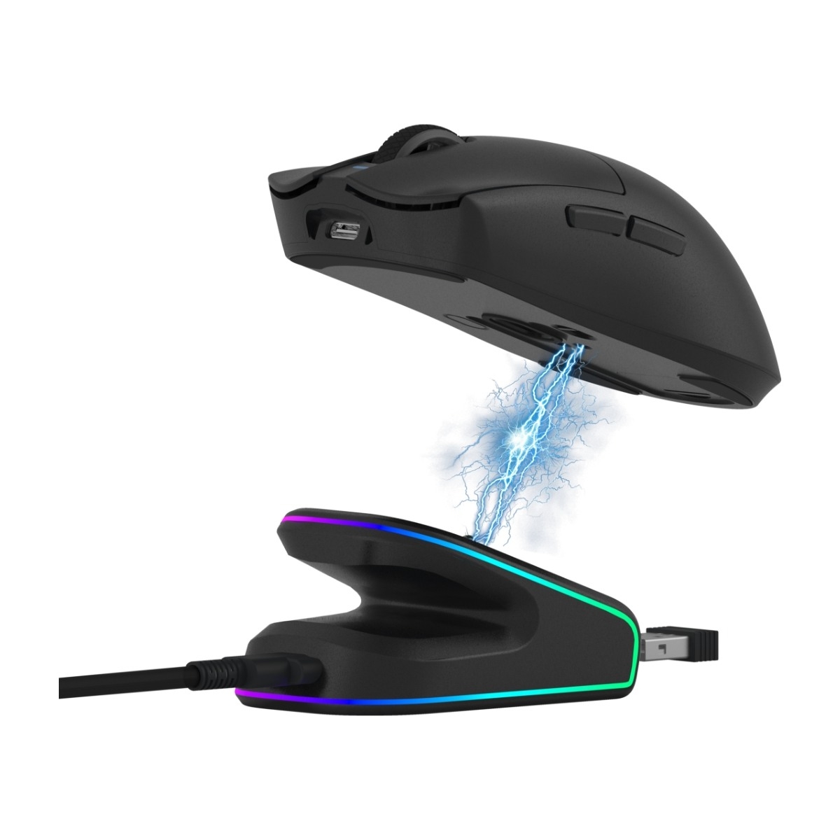 Cepter Apex Pro wireless mouse with charging dock - CEPTER