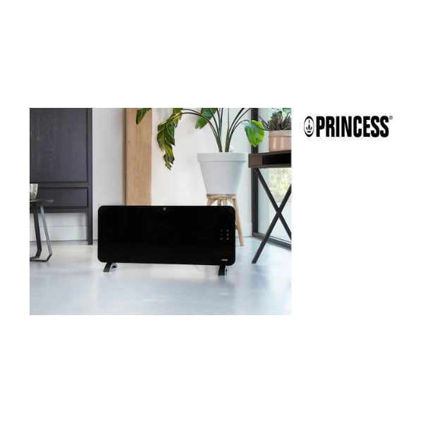 PRINCESS SMART PANELOVN 1500 SVART - Power.no