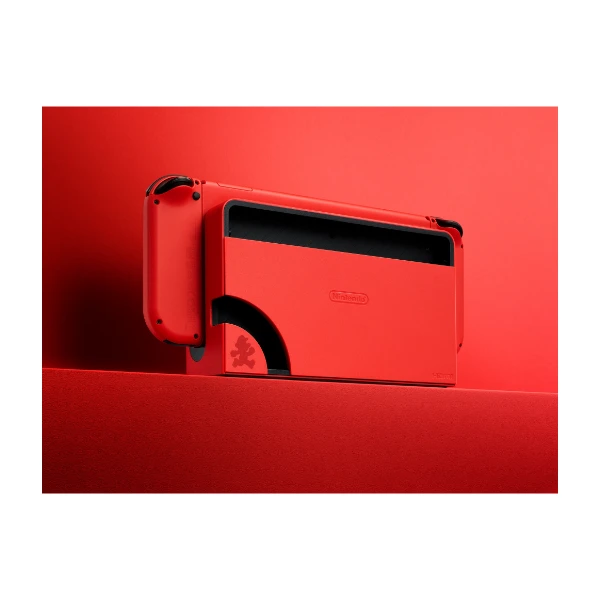 Nintendo Switch OLED Spilkonsol - Mario Red Edition - POWER.dk