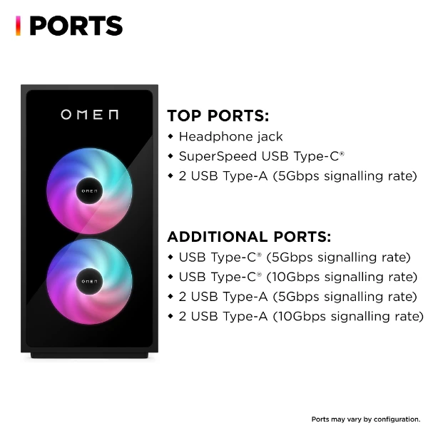 HP OMEN 35L GT16-0061no stasjonær PC - Power.no