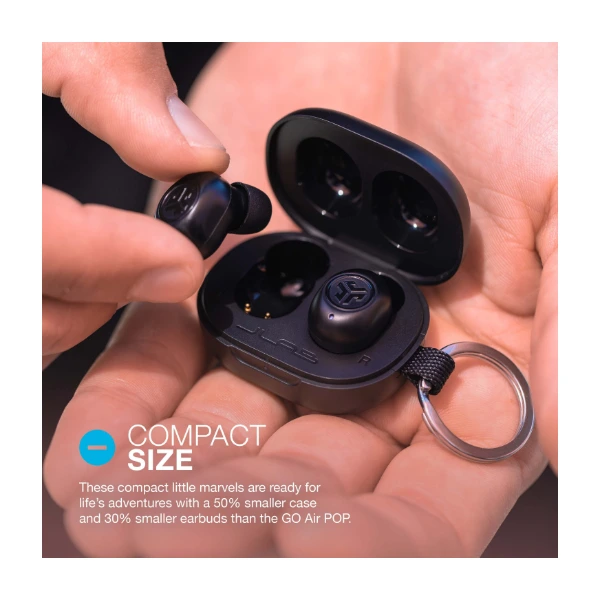 JLab JBuds Mini True Wireless In-Ear hovedtelefoner, sort - POWER.dk